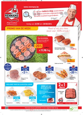 Renmans Folder - promo van de week