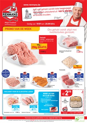 Renmans Folder - Promo van de week