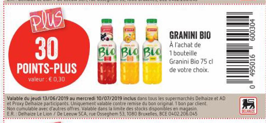 Coupon à imprimer Delhaize - myShopi