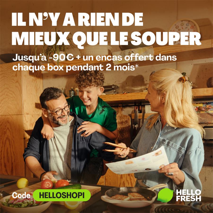 Coupon à imprimer HelloFresh - myShopi